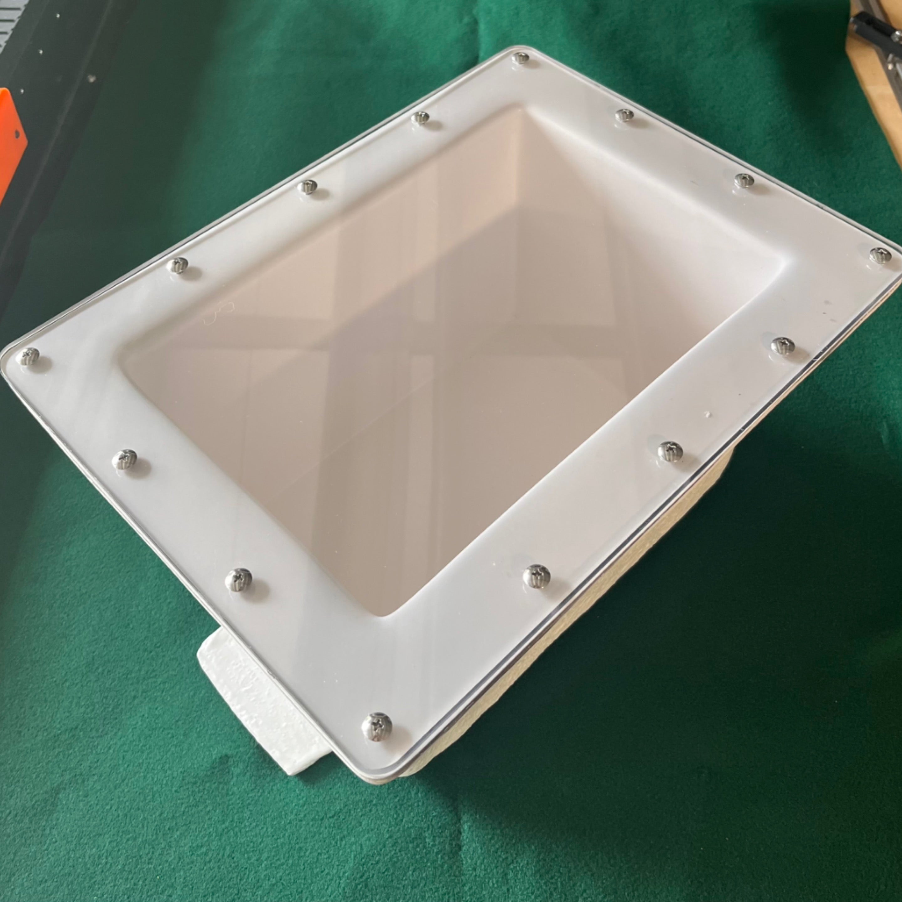 DIY Sea Chest / Sump Box | Linesider Products Fiberglass livewell and ...